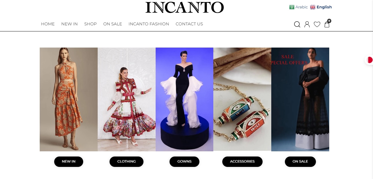 INCANTO FASHION W.L.L - mall.bh